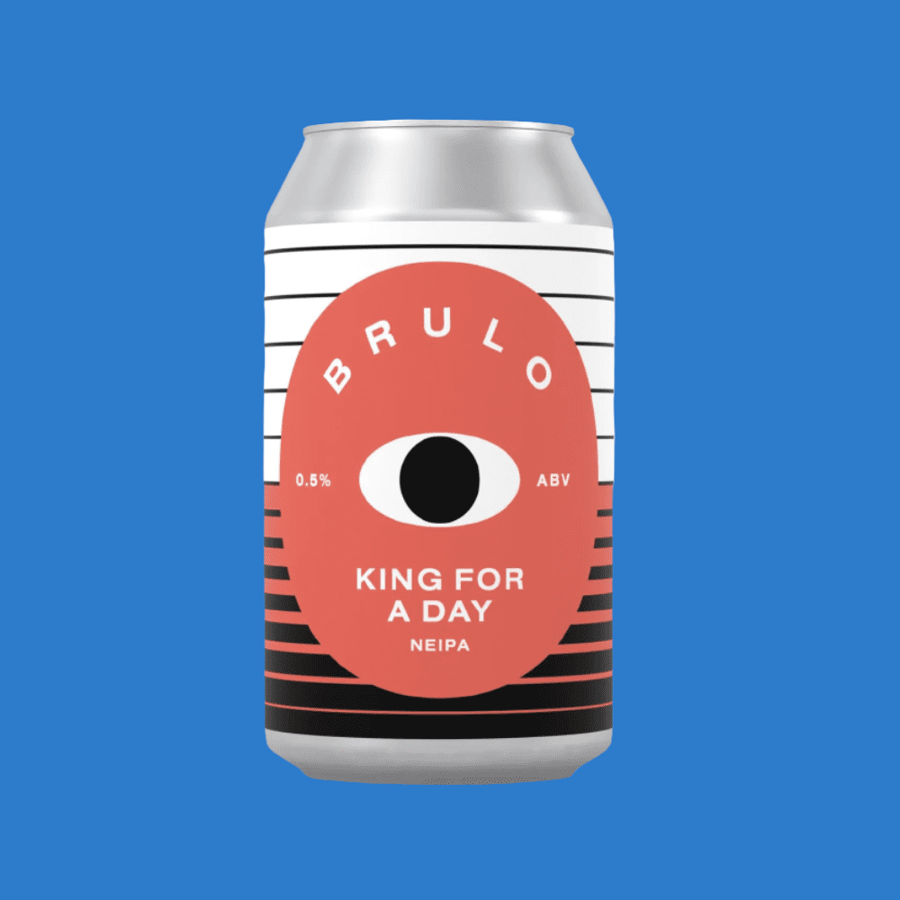 Brulo King For A Day Alcohol Free NEIPA 05 ABV – Wise Bartender