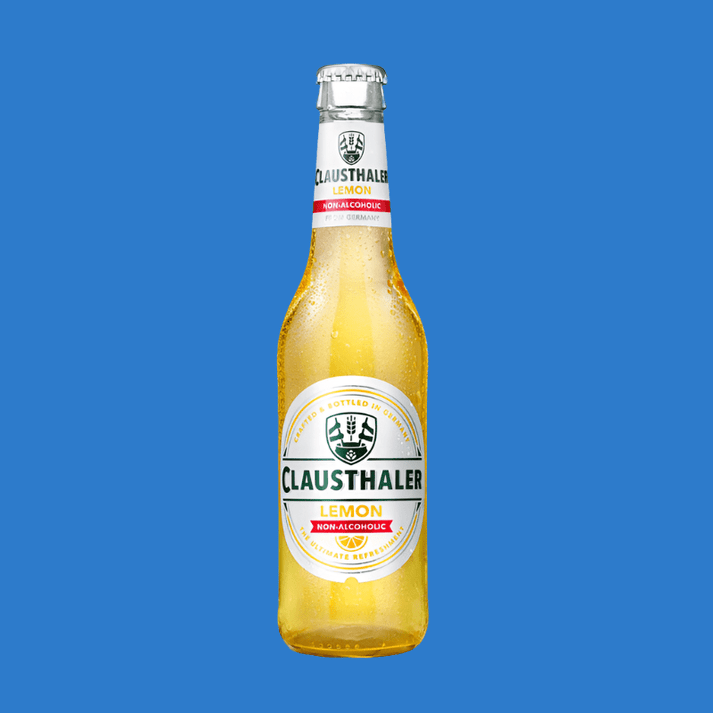 Clausthaler Lemon Alcohol Free Beer 05 ABV – Wise Bartender