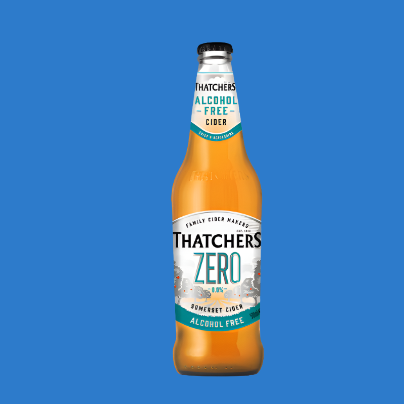 Alcohol Free / Non Alcoholic Thatchers Zero Cider (0.0) - Wise Bartender